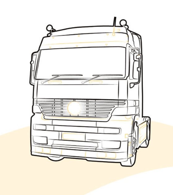 Ricambi Carrozzeria Mercedes Actros MP1 – Carrozzeria Truck